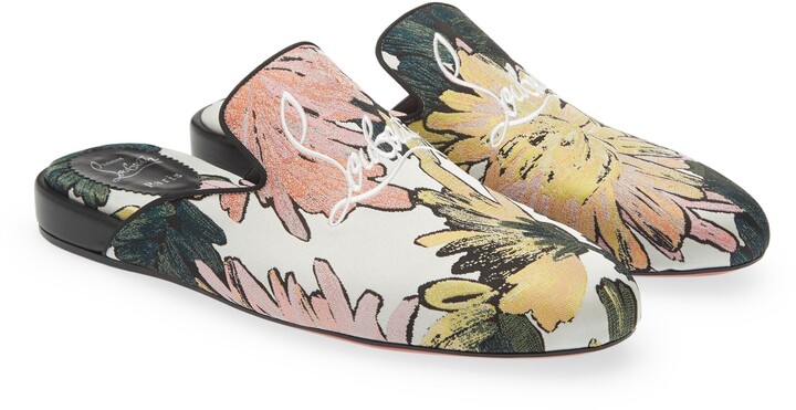 Christian Louboutin Navy Coolito Mule Slipper - ShopStyle