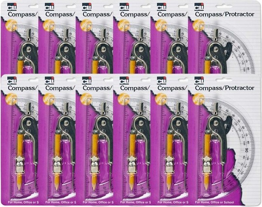 Charles Leonard, Inc. Charles Leonard Ball Bearing Compass & 6 Inch ...