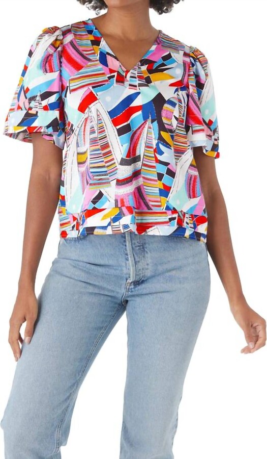 Crosby by Mollie Burch Meredith Top In Mainsail - ShopStyle