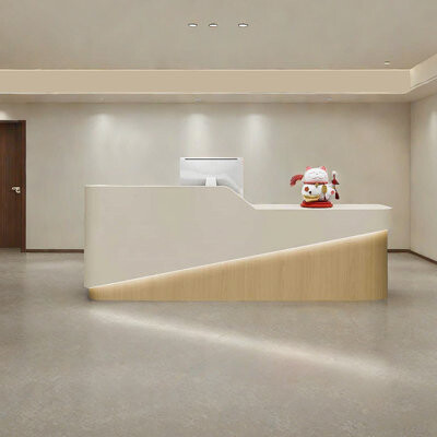 NBNKK Reception desk Front desk, modern simple writing desk, computer ...