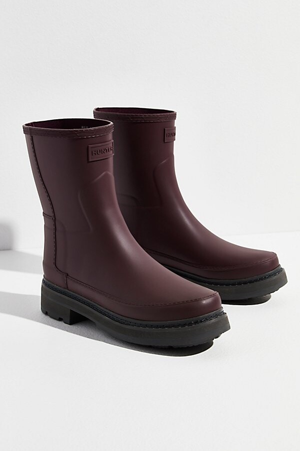 Hunter Refined Stitch Short Wellies - ShopStyle Boots