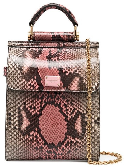 Dolce & Gabbana Mini Python Tote Bag - ShopStyle
