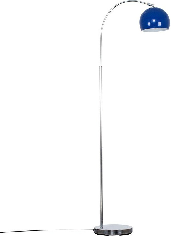 ValueLights Curva Silver Floor Lamp - ShopStyle
