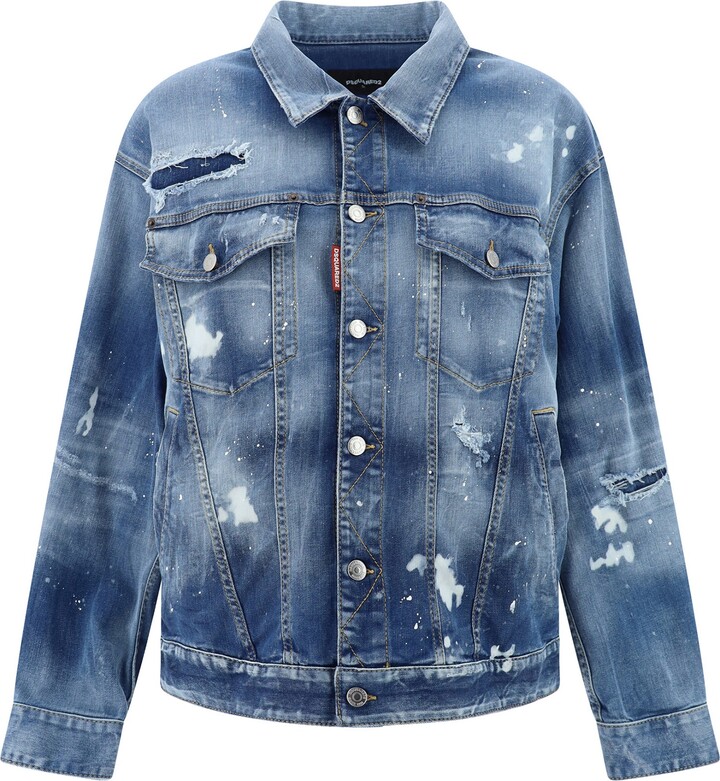 DSQUARED2 Denim jacket - ShopStyle
