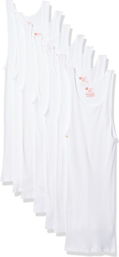Hanes Ultimate Mens Tagless Tank - Multiple Packs and Colors ...