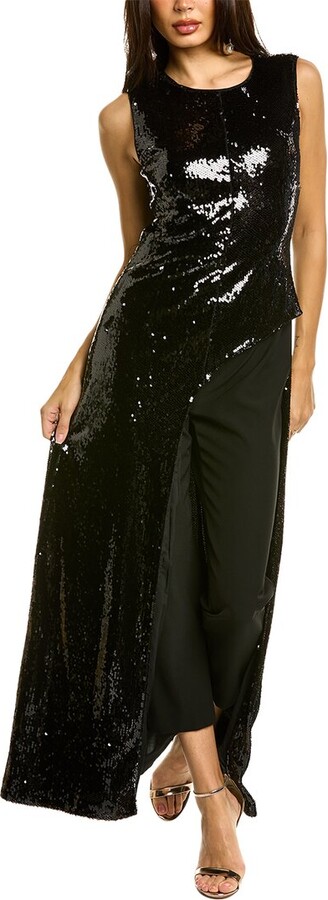 Kay Unger Davina Walk-Thru Jumpsuit - ShopStyle