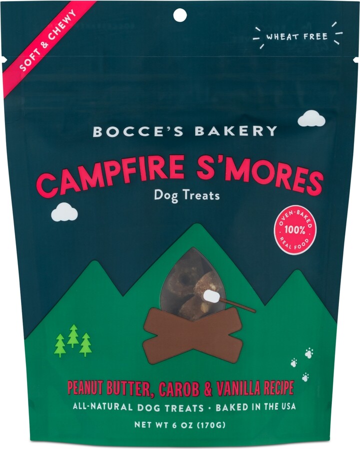 Bocce's Bakery Campfire S'mores Dog Treats - ShopStyle Pet Health ...