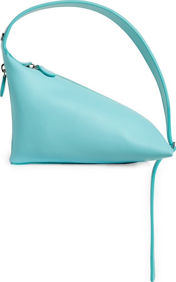 Courreges Baby Shark Leather Handbag - ShopStyle Shoulder Bags