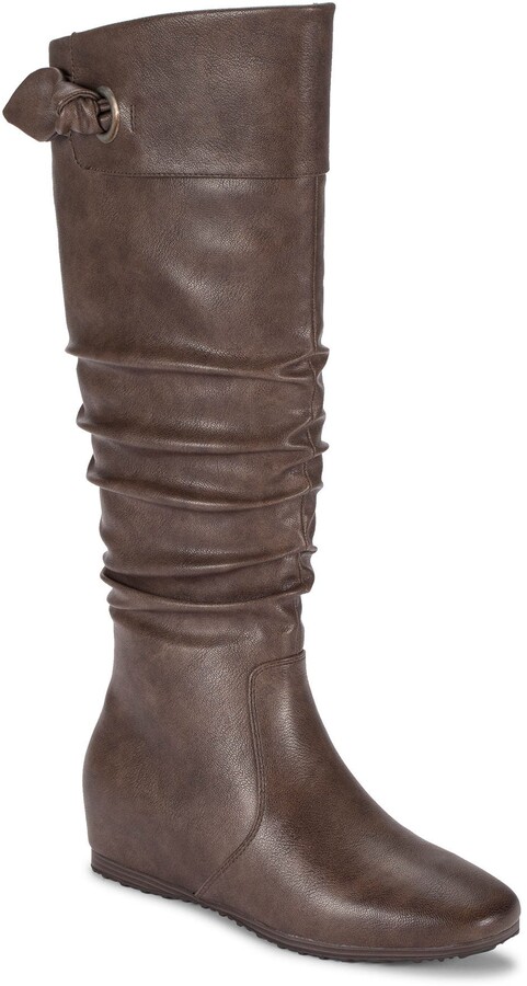 Bare Traps Sable Tall Shaft Wedge Boot - ShopStyle