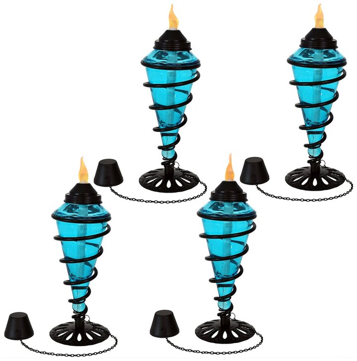 Sunnydaze Set Of 4 Tabletop Torches - ShopStyle Lanterns & Lamps