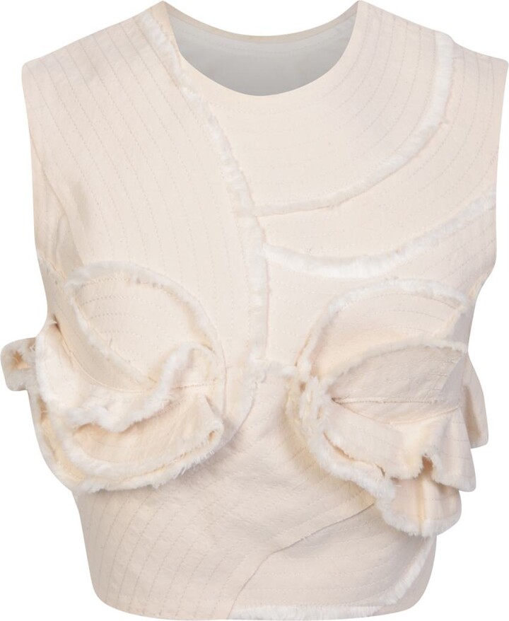 Jacquemus Jacquemus' Le Haut Artichaut Top Features Swirled Floral ...