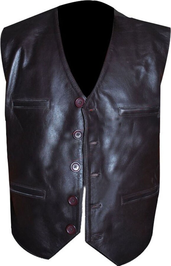 DesignX Studio S - Black - Faux - Aliens Daniel Craig Vest - ShopStyle ...