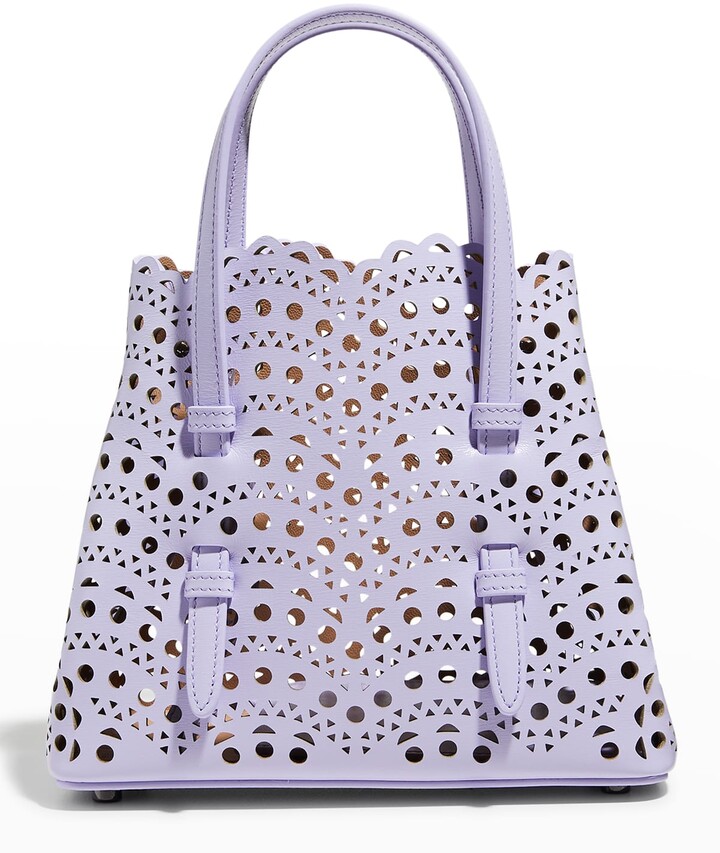 Alaia Mina Mini Cutout Top Handle Bag - ShopStyle
