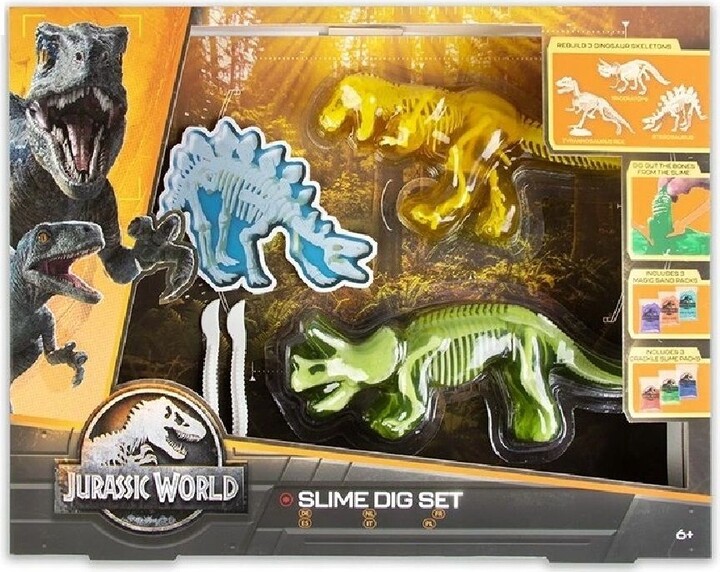 Jurassic World 3 In 1 Slime Dig Kit - ShopStyle Games & Puzzles