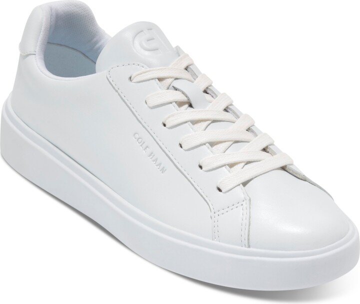 Cole Haan Women's Grand Crosscourt Daily Lace-Up Low-Top Sneakers ...