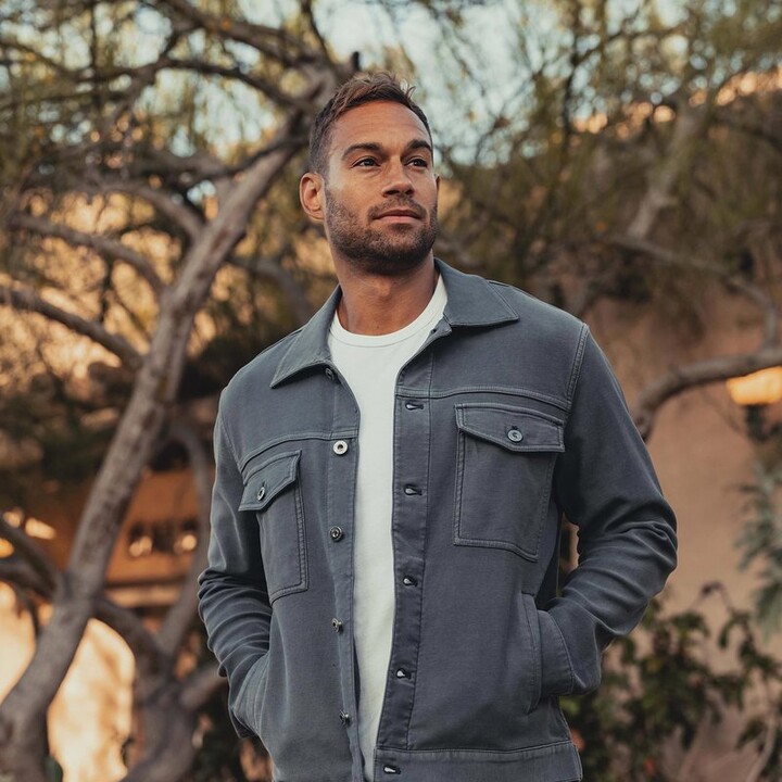 The Normal Brand Comfort Terry Trucker Jacket - ShopStyle