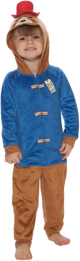 Paddington Bear Paddington Boys Toddler Bear One Piece Critter Pajama ...