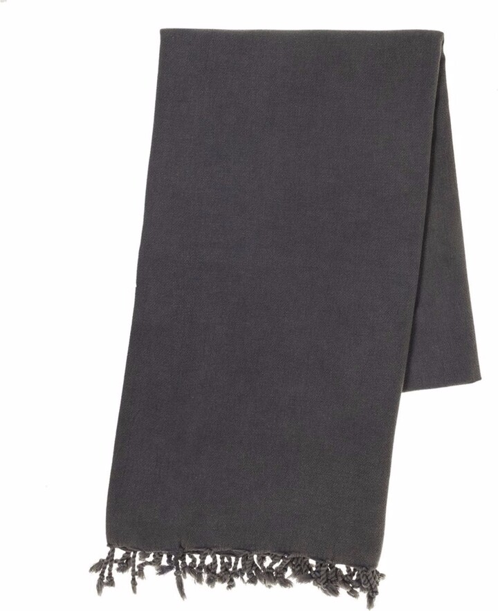 PESHCE - Cag Turkish Cotton Towel Dark Grey - ShopStyle