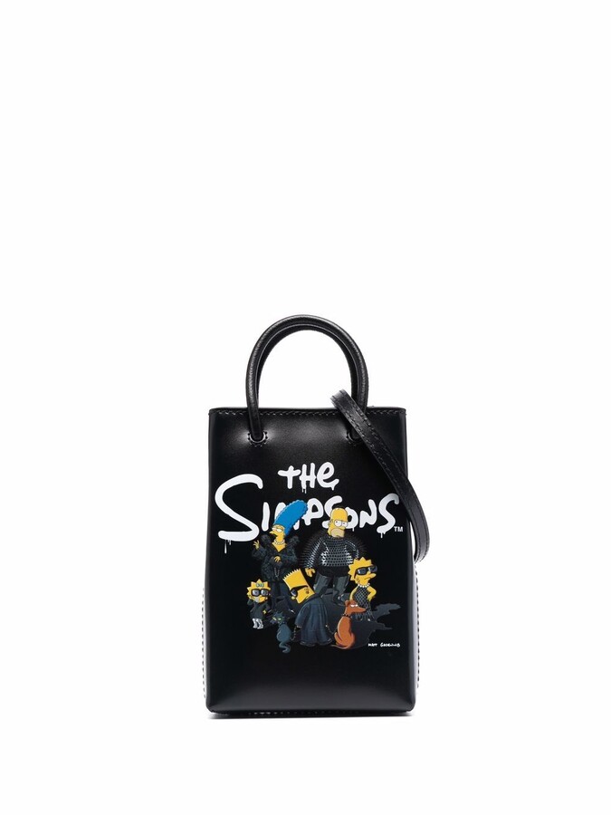 Balenciaga The Simpsons leather tote - ShopStyle