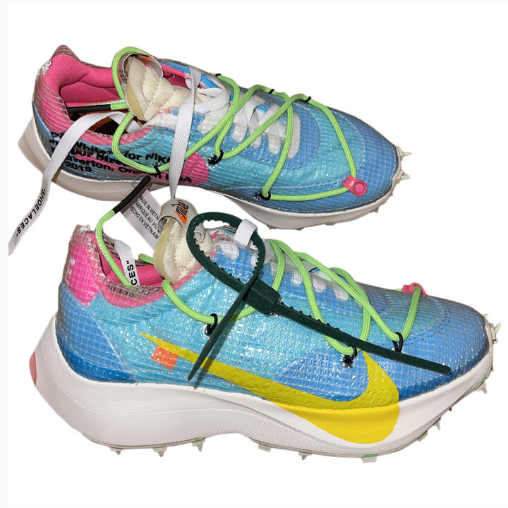 Nike x Off-White blue Plastic Trainers - ShopStyle Performance Sneakers
