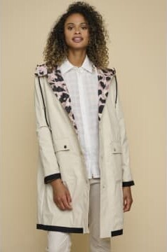 Rino and Pelle Birch & Rose Leopard Caramba Reversible Raincoat - ShopStyle