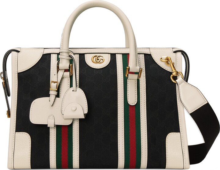 Gucci Bauletto medium top handle bag - ShopStyle