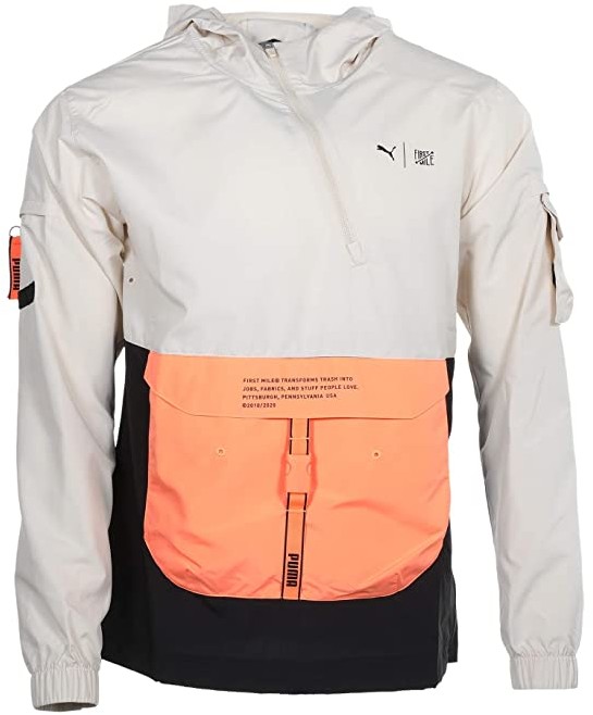 Puma First Mile Utility Jacket (Tapioca) Men's Clothing - ShopStyle ...