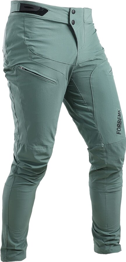 FORBEMK Mountain Bike Trousers Men's Cycling Trousers Long Lightweight ...