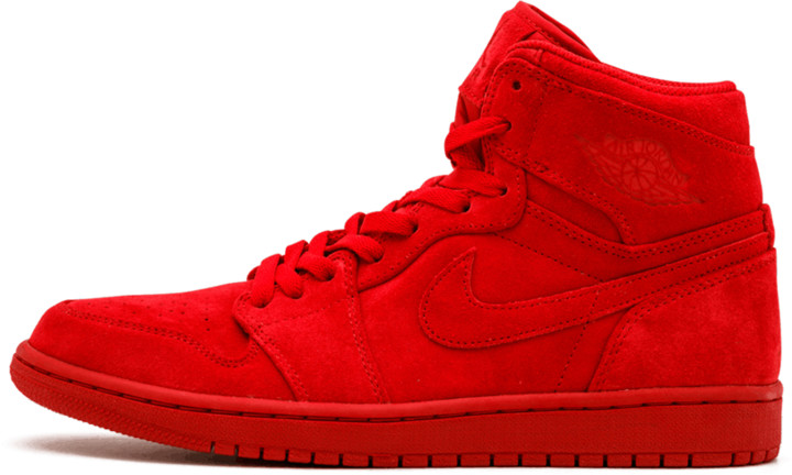 Jordan Retro High 'Red Suede' Shoes - Size 9.5 - ShopStyle