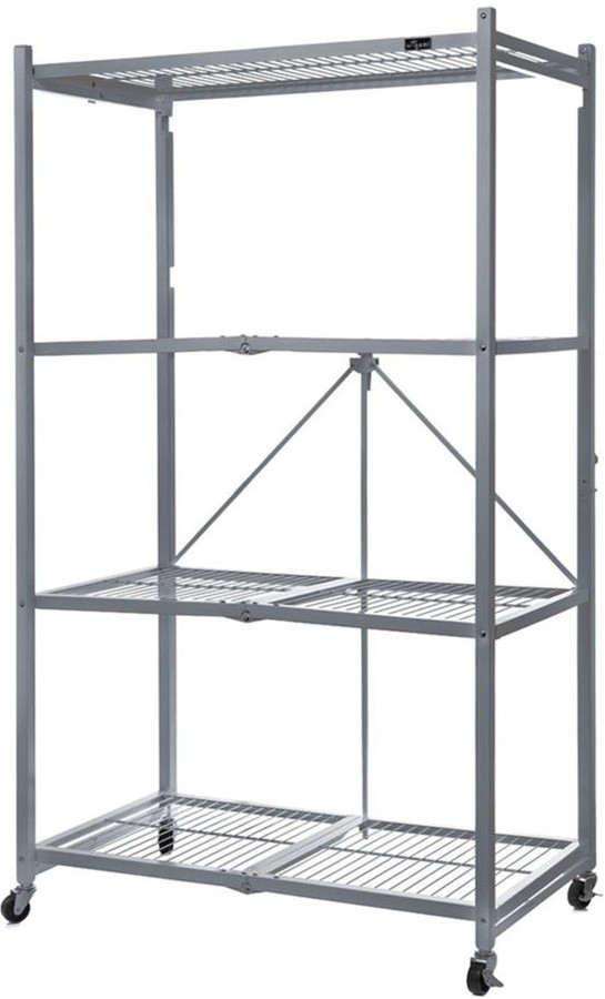 Origami Large 4-Tier Heavy-Duty Rack with Casters - ShopStyle Tabletop ...