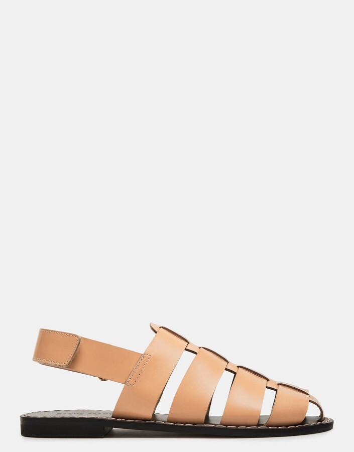 Steve Madden Samson Tan Leather - ShopStyle Sandals