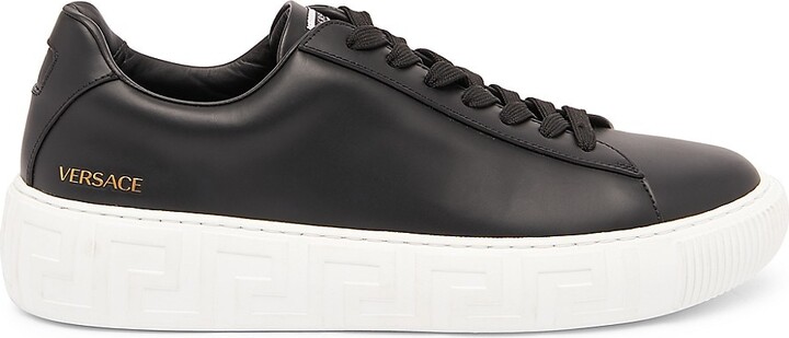 Versace La Greca Low-Top Sneakers - ShopStyle
