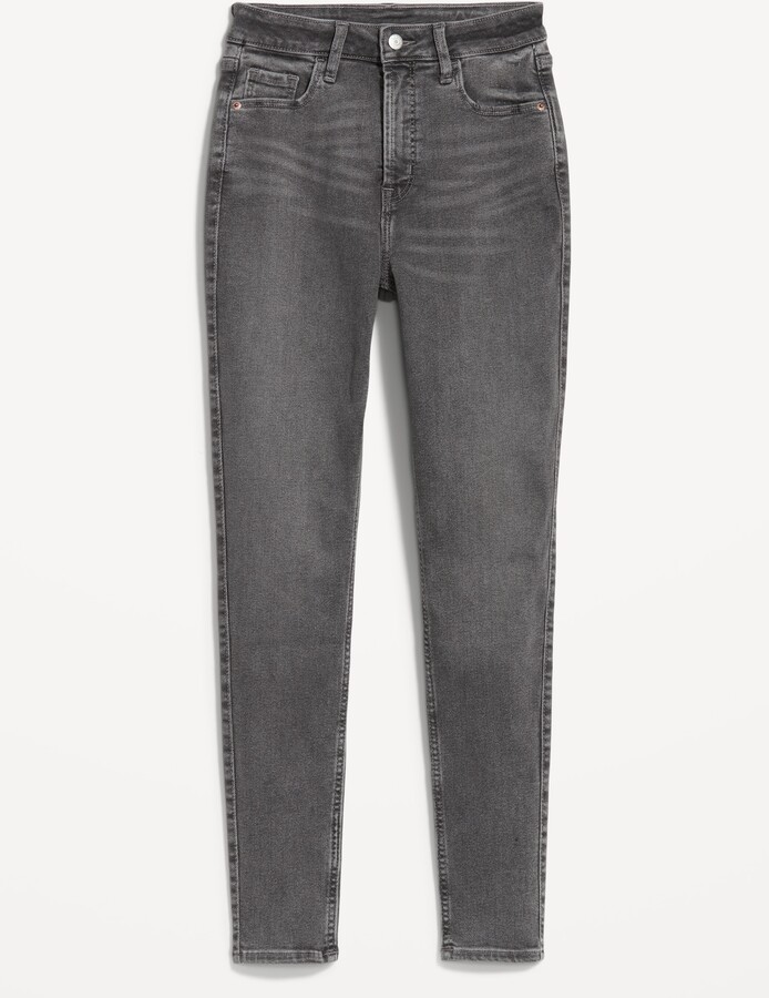 Old Navy Extra High-Waisted Rockstar 360° Stretch Super-Skinny Jeans ...