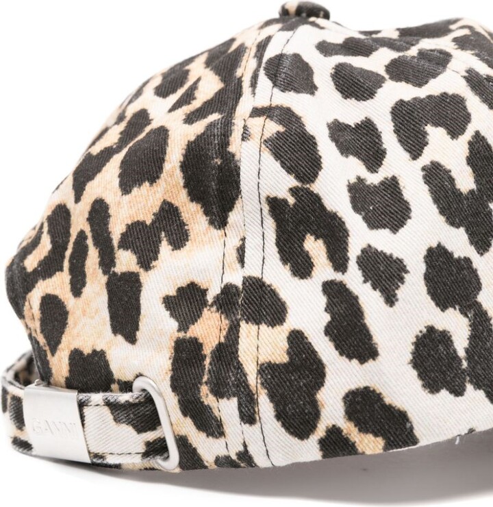 Ganni Logo Baseball Cap - ShopStyle Hats