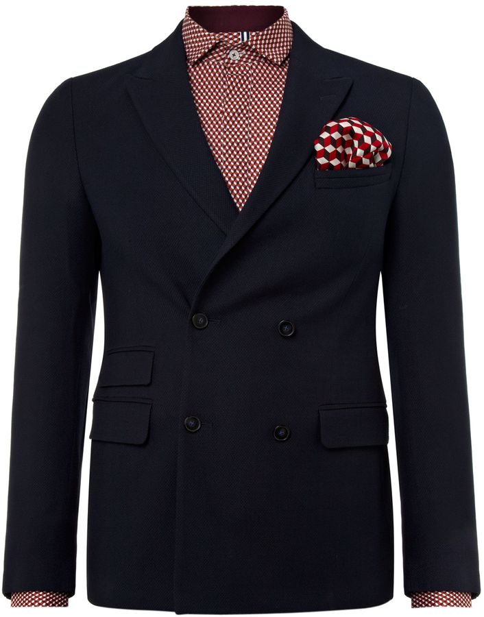 Peter Werth Men's Baring double breasted jacket - ShopStyle
