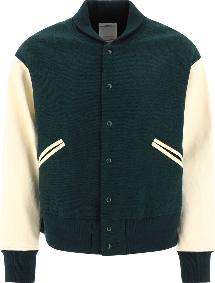 Visvim "Varsity" bomber jacket - ShopStyle