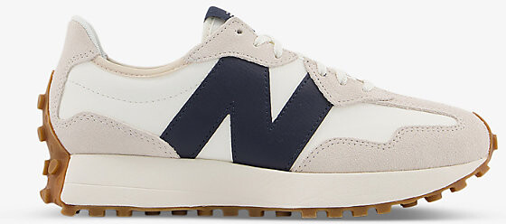 New Balance Womens Moonbeam x Casablanca 327 Perforated Leather and ...
