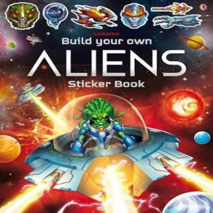 Simon Tudhope Build Your Own Aliens Sticker Book - ShopStyle