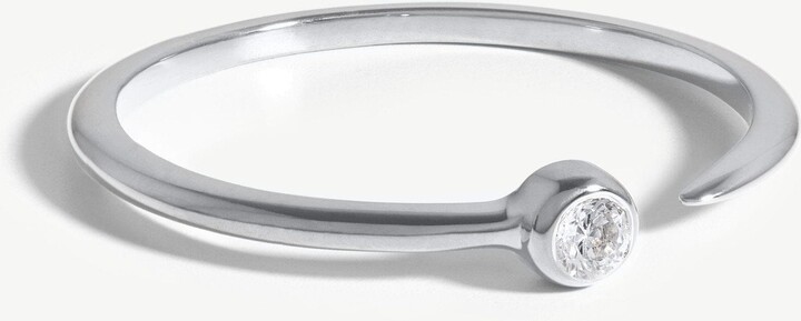 Interstellar Ring Sterling Silver/Cubic Zirconia - ShopStyle