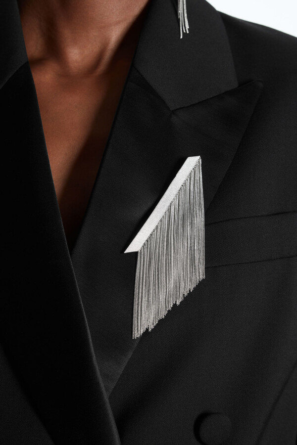 COS Chainmail Brooch - ShopStyle Tops