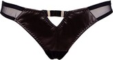 Something Wicked Montana Leather Open Back Ouvert Brief - ShopStyle Panties