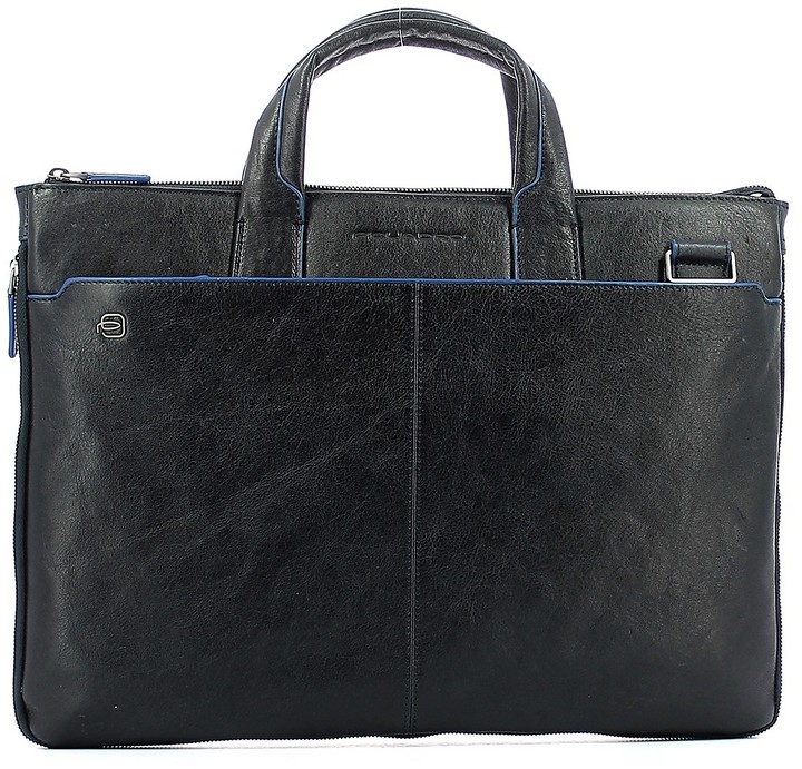 Piquadro Men's Blue Briefcase - ShopStyle Bags