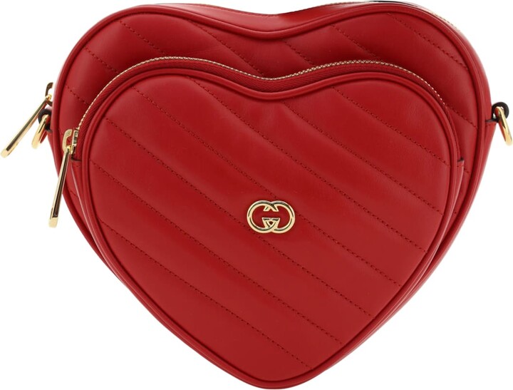 Gucci Heart Shoulder Bag - ShopStyle