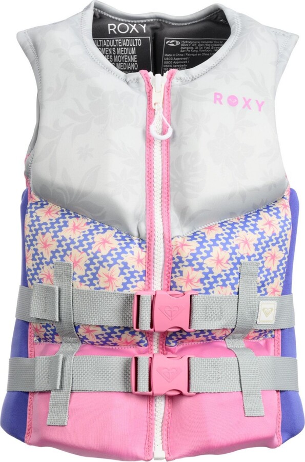 Roxy Women's Life Vest, Uscg Approved Life Jacket, Evoprene Pfd for ...