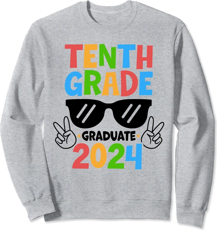 Graduation Last Day of School Tee Gifts 2024 Tenth Grade Graduate 10th ...