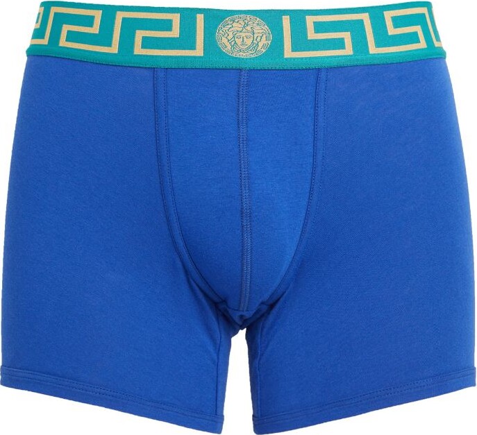 Versace Greca Boxer Shorts - ShopStyle