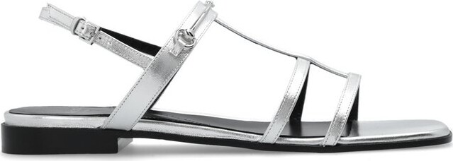 Gucci Slim Horsebit Flat Sandals - ShopStyle