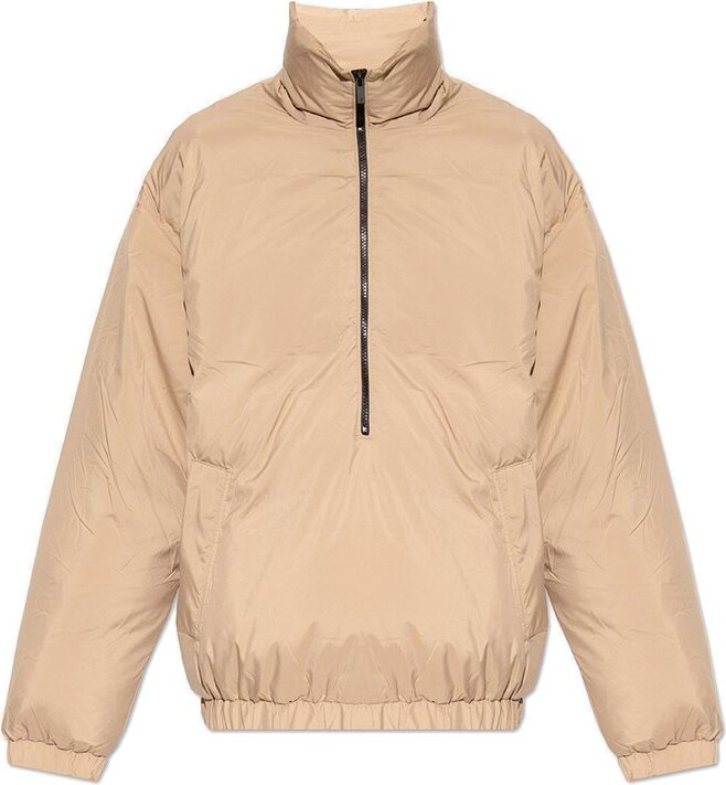 Essentials Logo Patch Zipped Puffer Jacket - ShopStyle