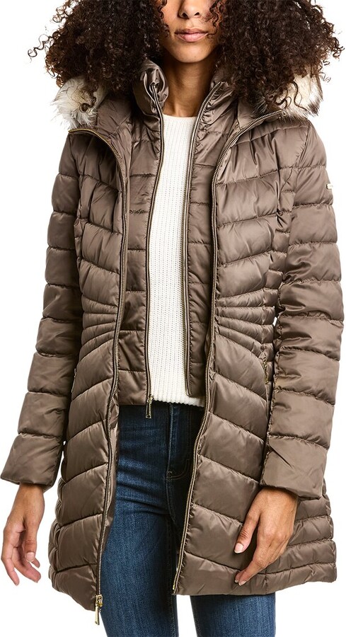 Laundry by Shelli Segal Medium Down Jacket - ShopStyle