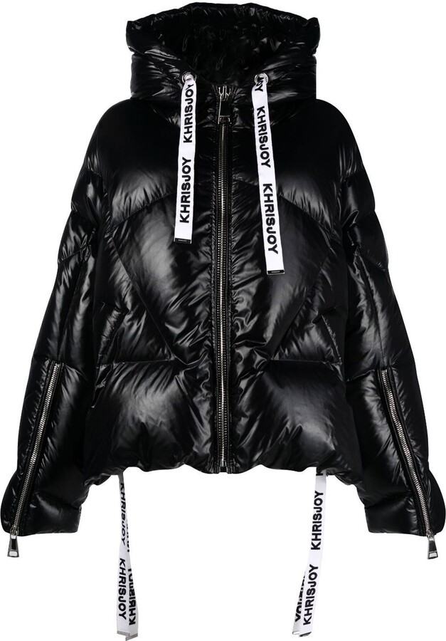 KHRISJOY Black Iconic Puffer Jacket - ShopStyle